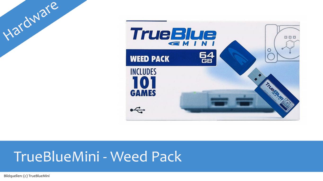 Hardware Review: „True Blue Mini – Weed Pack“ für PlayStation Classic ...