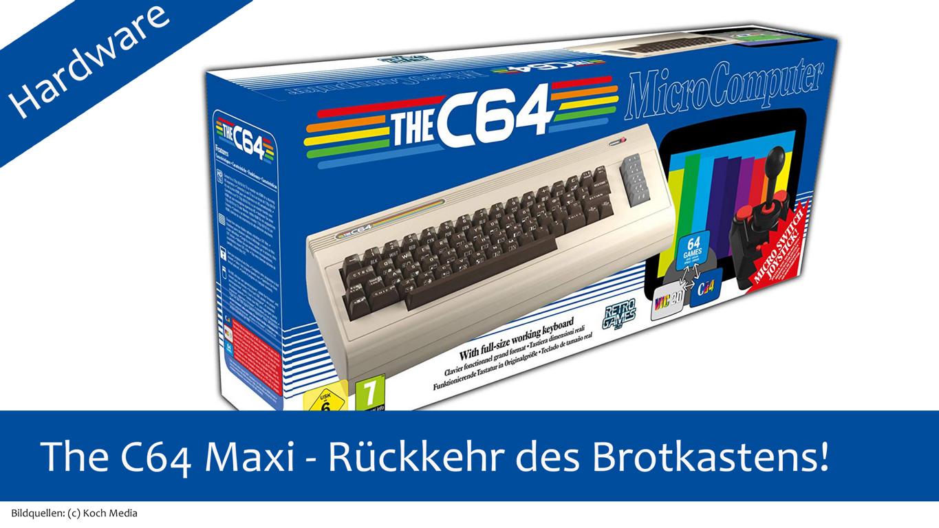 Hardware Review: „The C64 Maxi“ #thec64 #TBT #ThrowbackThursday ...